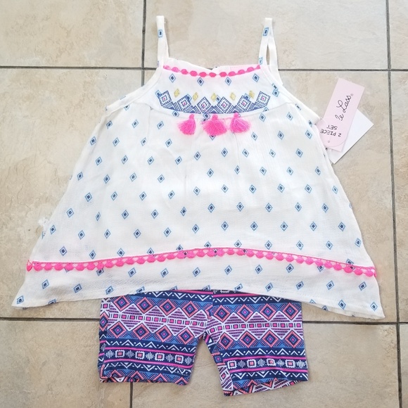 Little Lass | Matching Sets | Little Lass Summer Outfit Girls 8 Months ...